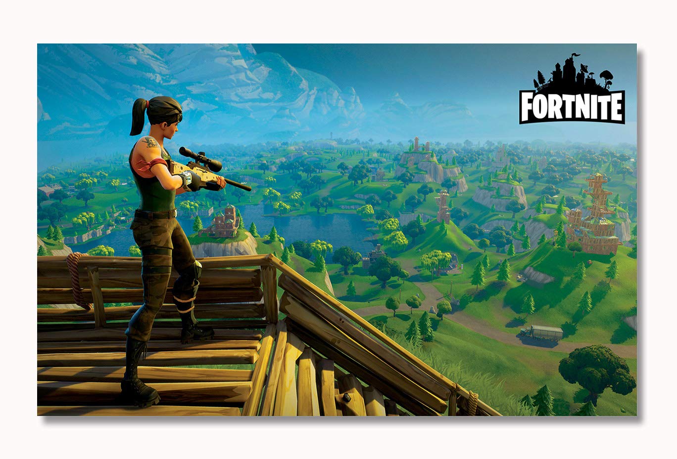 Tamatina Gaming Wall Posters PS4 Gaming Posters (Multicolor, Medium ...