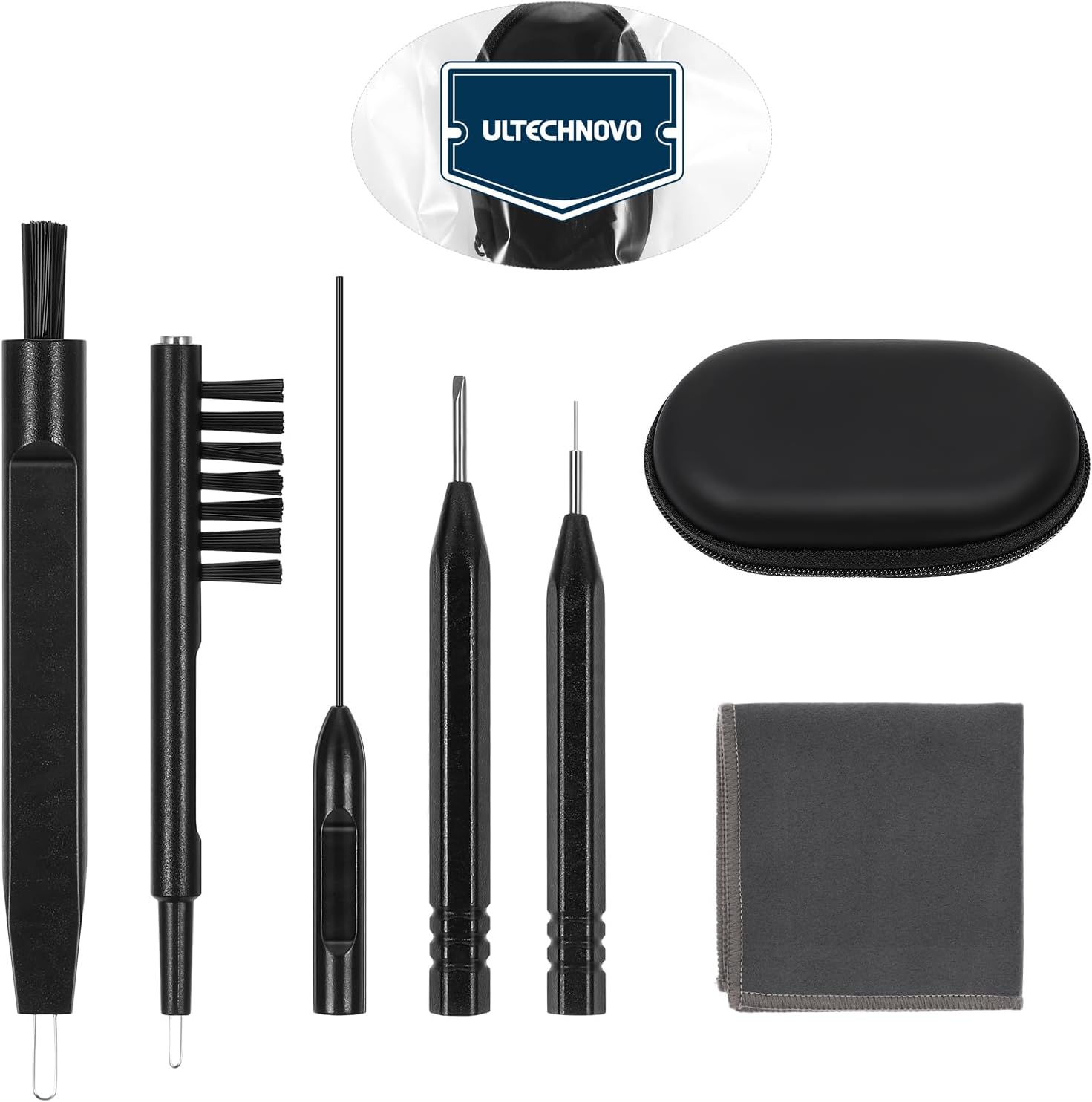 ULTECHNOVO 1 Set of 6 Hearing Aid Cleaning Kit Professional Hearing ...
