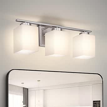 ASD 3-Light Wall Mount Vanity Lighting Fixture | 60W E26 Socket 120V ...