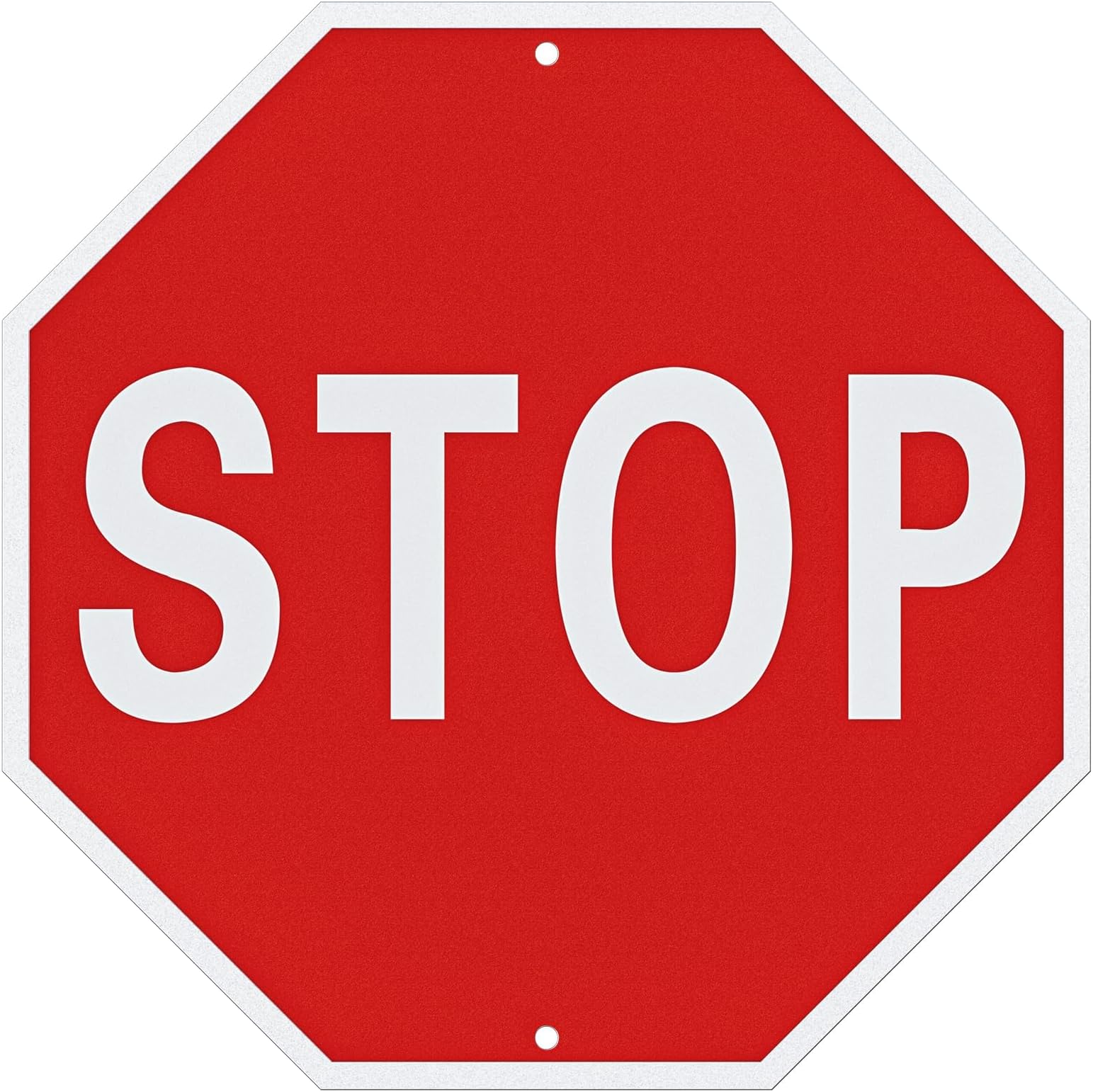 Amazon.com: Enjoyist Large Stop Sign Street Slow Warning Reflective ...