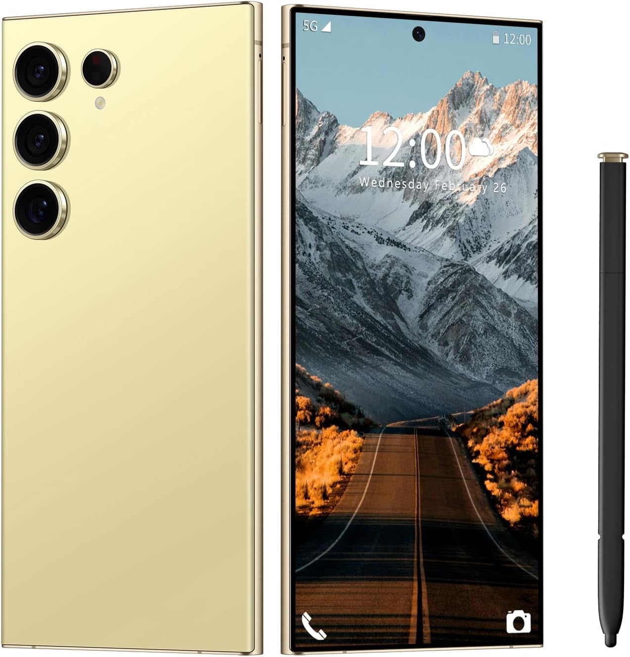Amazon.com: Huness I24 Ultra Unlocked Phone,Built in Pen The Phone ...