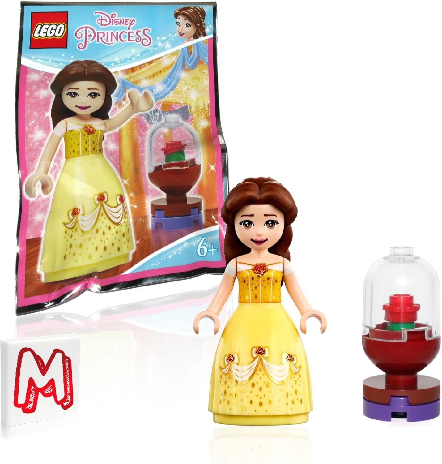 Amazon.com: LEGO Disney Princess Beauty & The Beast Minifigure - Belle ...