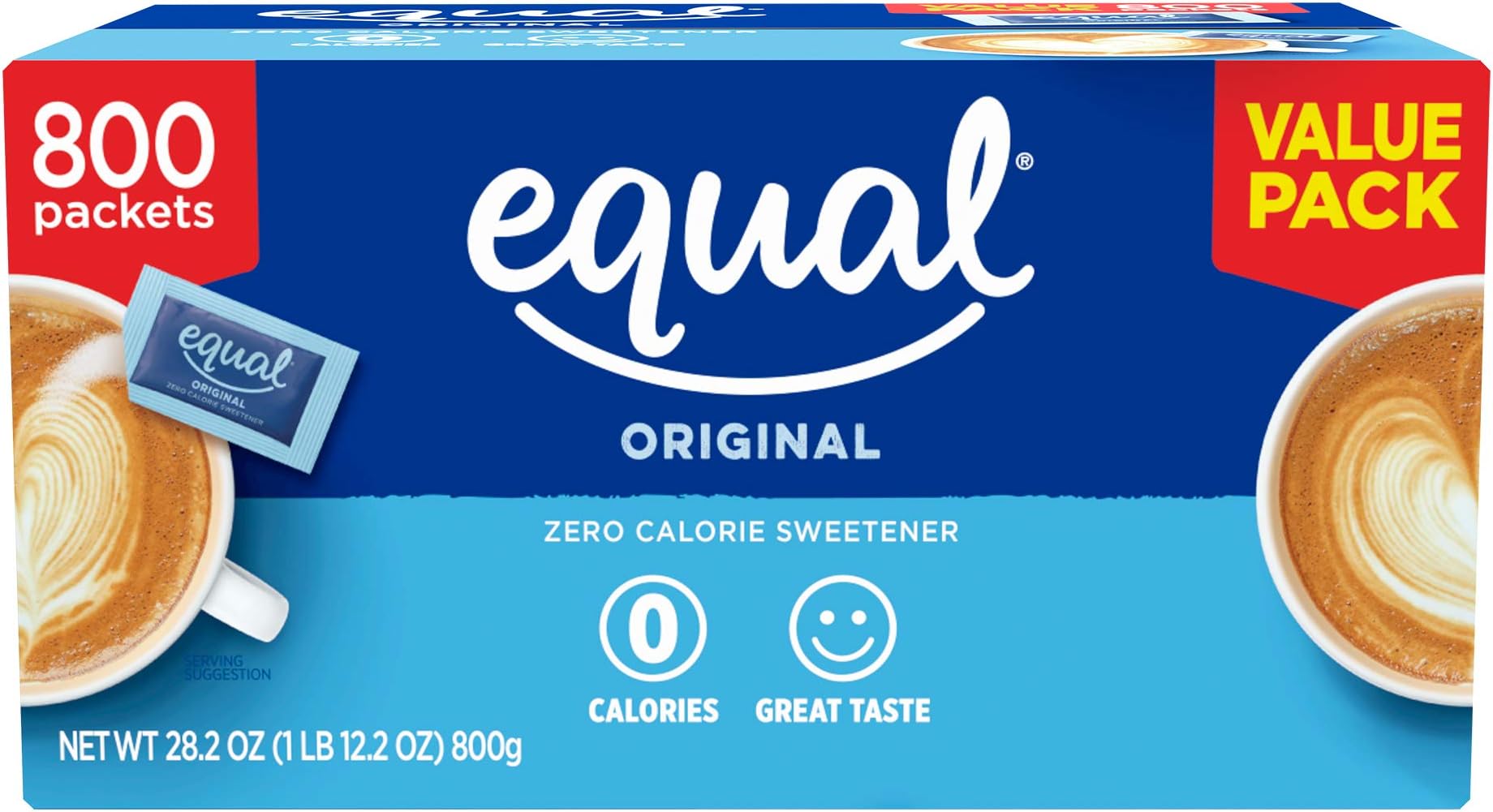 Amazon.com: EQUAL 0 Calorie Sweetener, Aspartame and Acesulfame-K ...