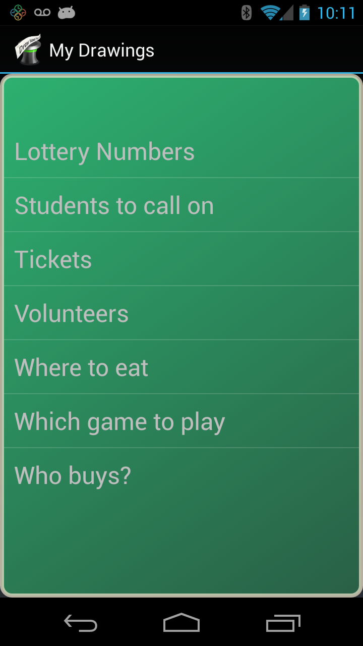 Draw Names From A Hat Pro - App on Amazon Appstore