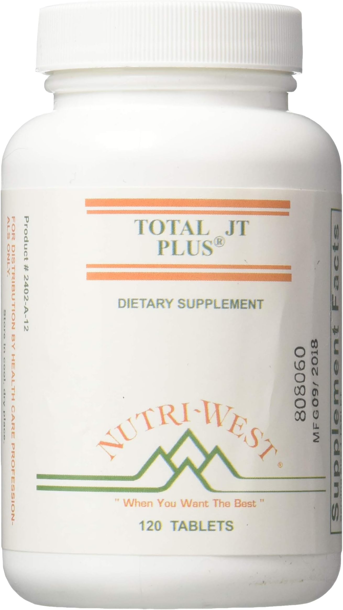 Amazon.com: Nutri-West - Total JT Plus (Formerly Total Joint Support ...