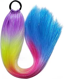 Amazon.com: RWKGIEIK Color Laser Wire 9 Strands Braided Hair Ez Dirty ...