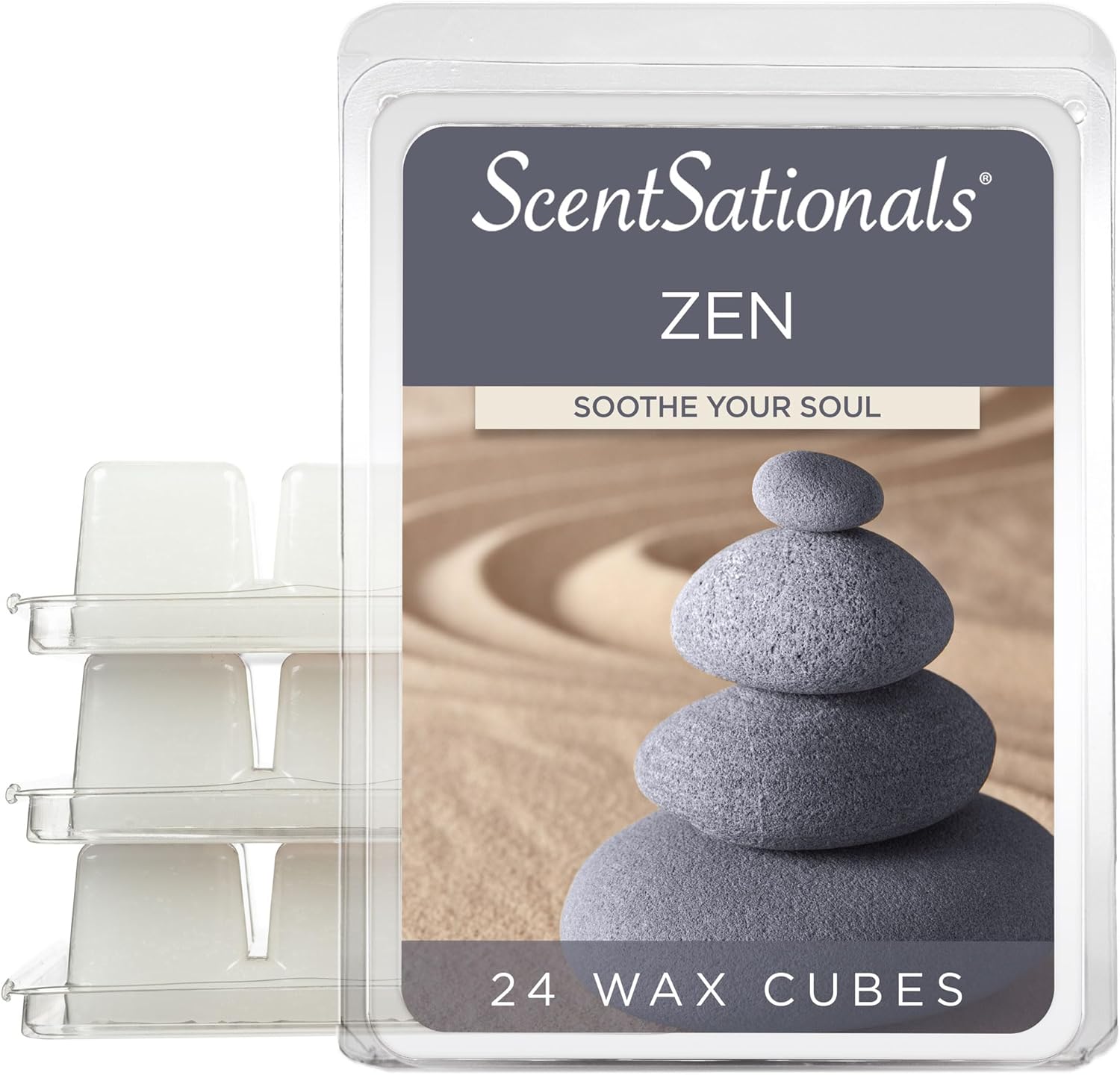 Amazon.com: Scentsationals Wax Melts, Wax Cubes Strong Scent -Zen ...