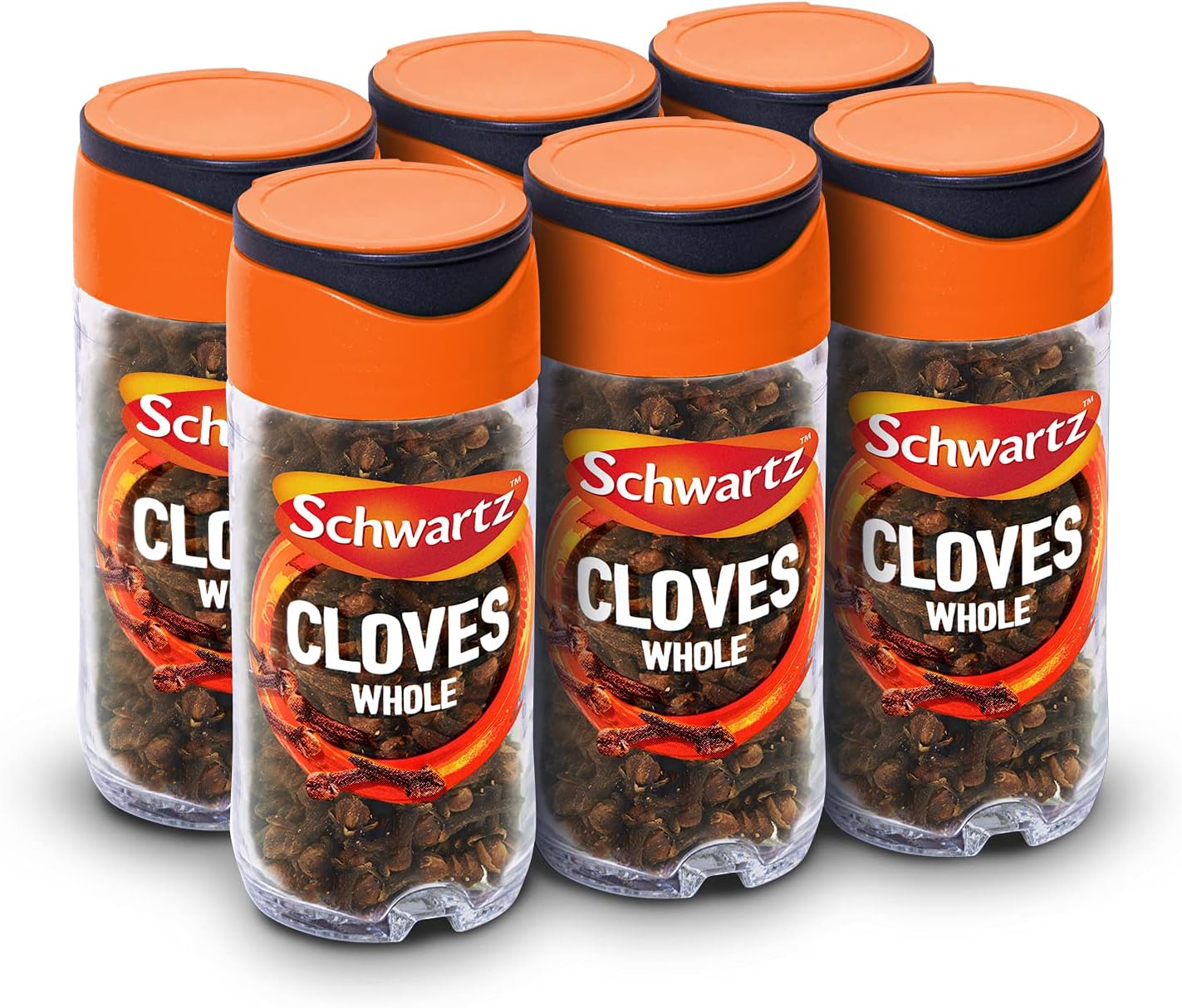 Schwartz Whole Cloves 22 G | Jar | Pack of 6 | Warm, Sweet, Spicy ...