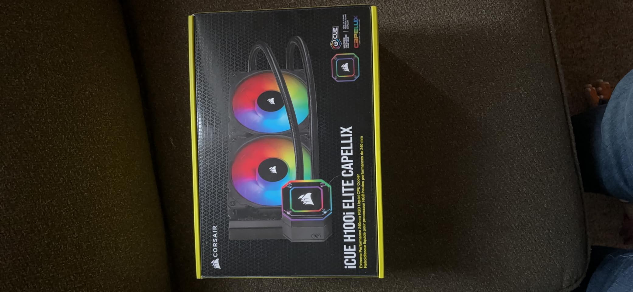 MUSETEX ATX G07 Boîtier PC avec 6 ventilateurs PWM ARGB pré-installés ...