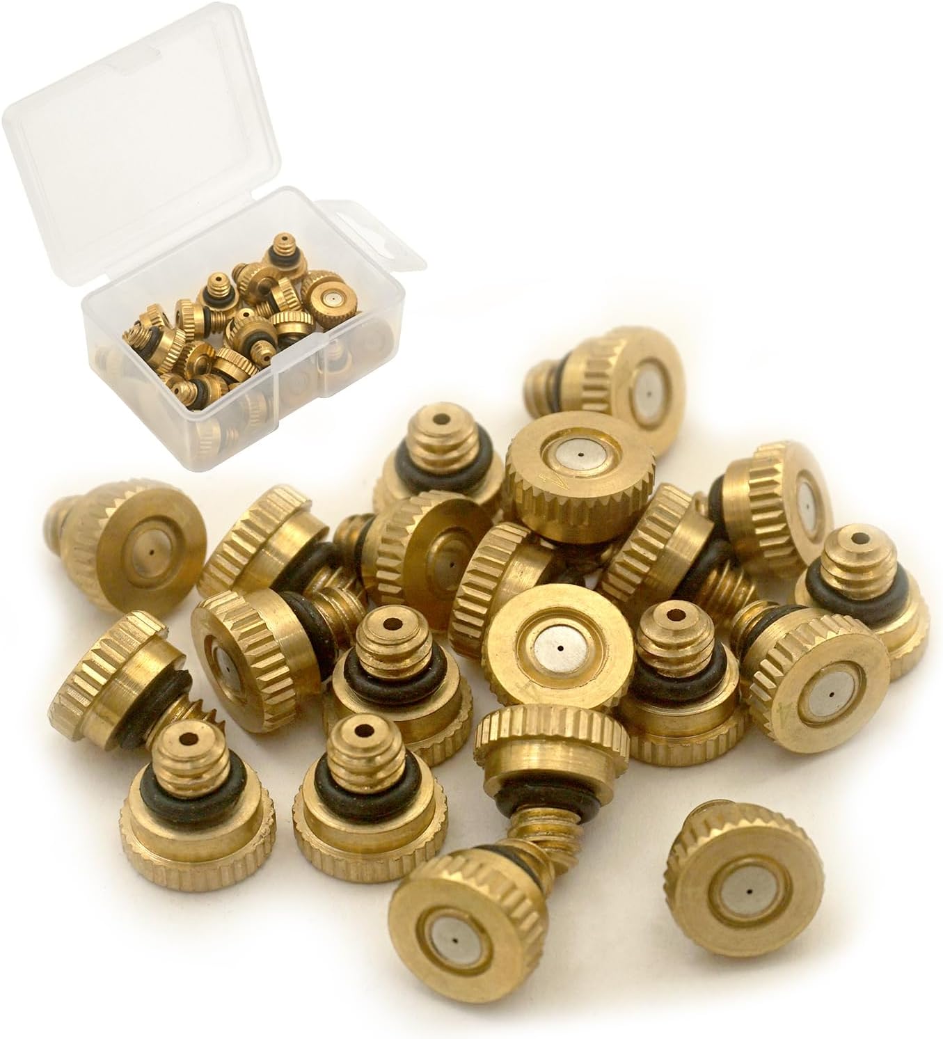 Amazon.com: HisweetH 20Packs Misting Nozzles 10/24 UNC Mister 0.3mm(0 ...