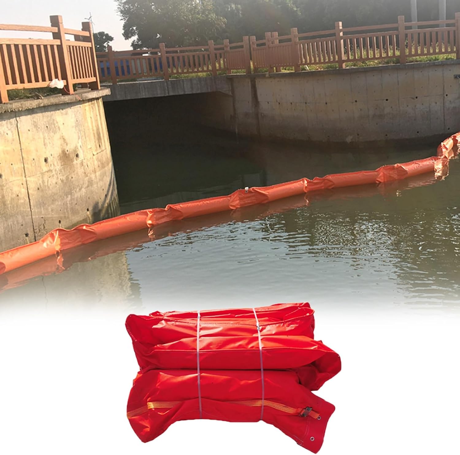 Oil Spill Containment Boom - Effective Floating Barrier for Oil-Water ...