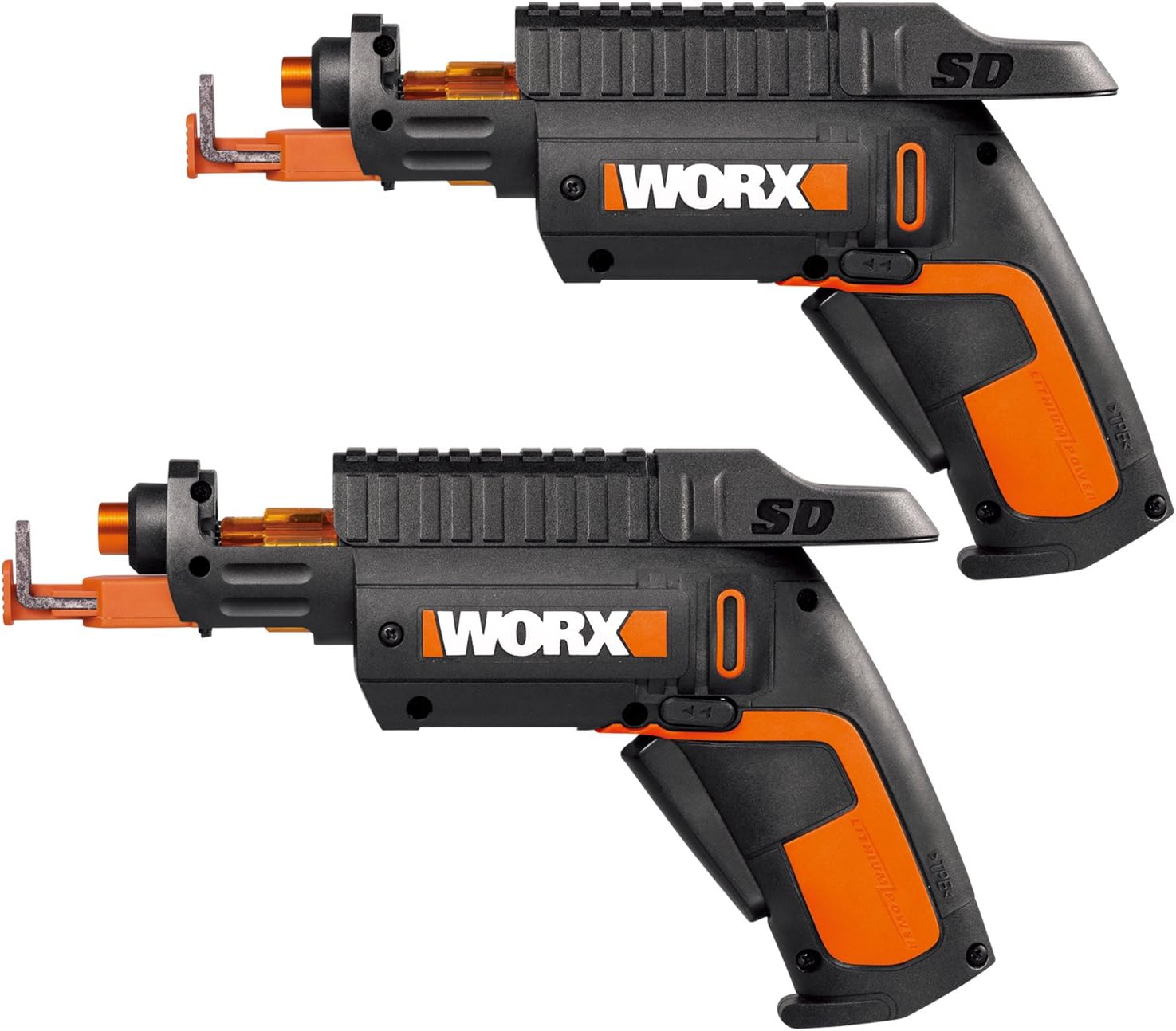 Amazon.com: WORX WO7035 2-Pack of WX255L SD Semi-Automatic Cordless ...