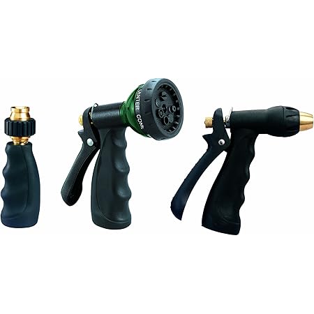 Amazon.com : Orbit 3-Piece Hose Spray Nozzle Set 58594 : Watering ...