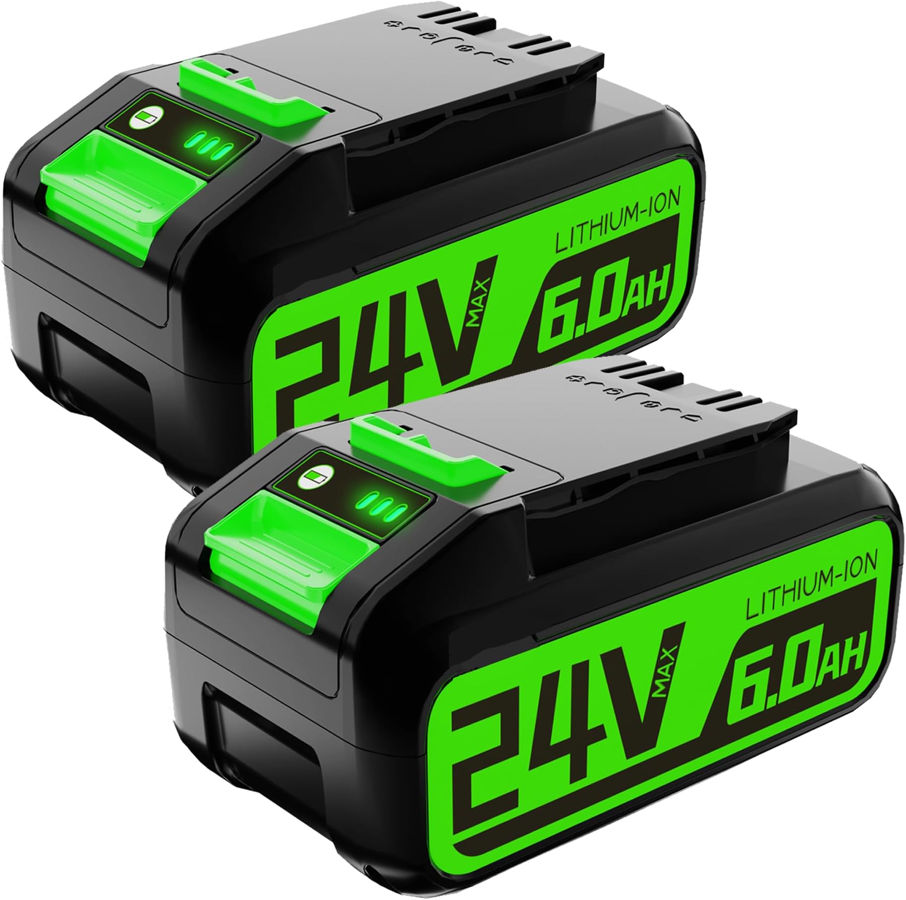 Amazon.com: CaliHutt 【Upgrade!!】 2Pack 24V 6.0Ah Replacement Battery ...