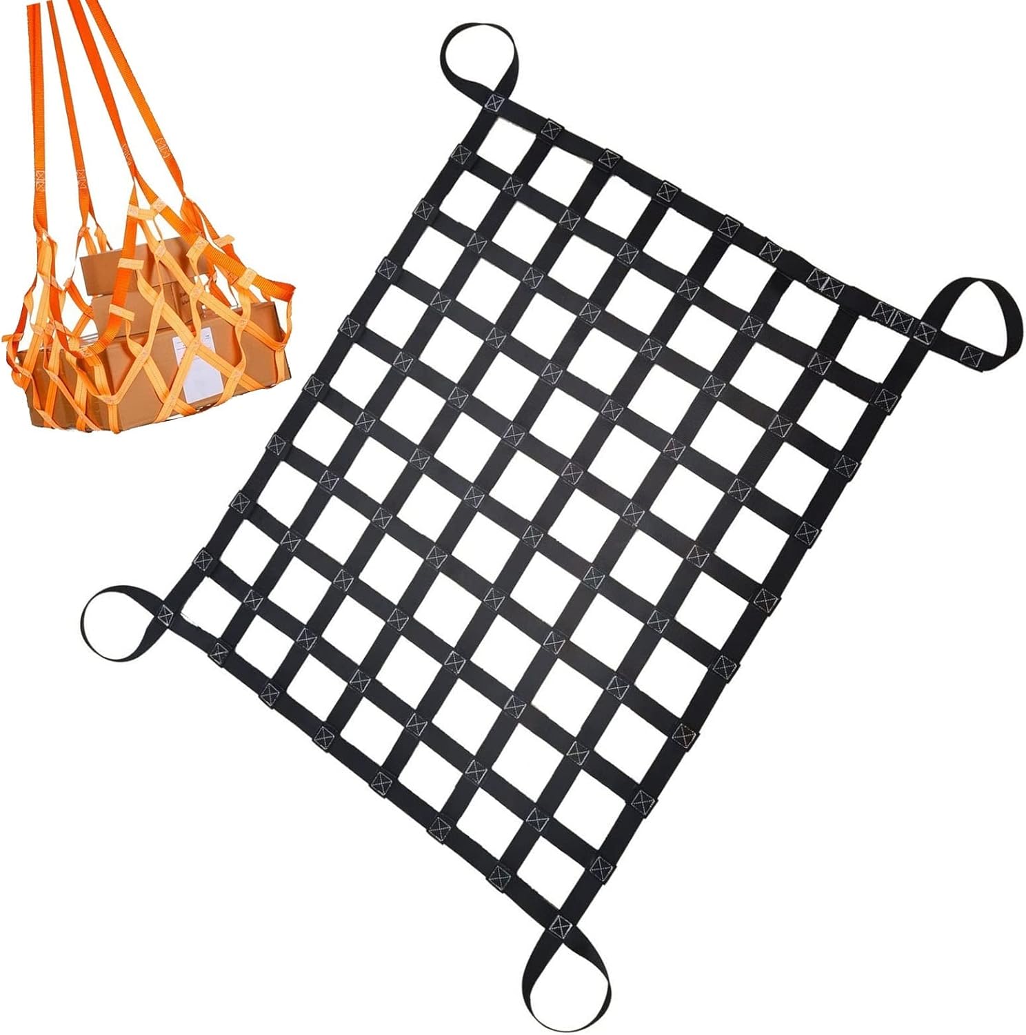 Amazon.com: Cargo Lifting Net - Cargo Net for Pickup Truck Bed, Cargo ...