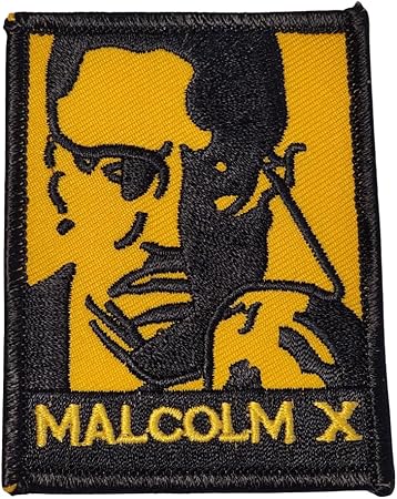 Amazon.com: Generic Malcolm X Patch - 3.00x2.25 Inches - Iron On ...