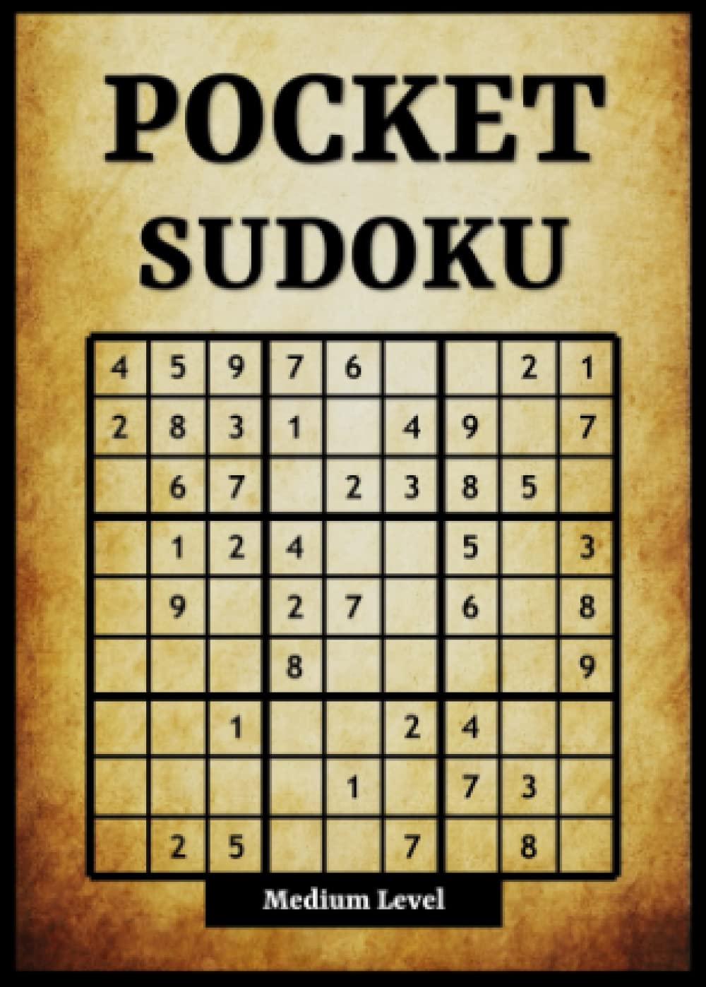 Pocket Sudoku _ Medium Level: Small Sudoku Puzzle Book for Adults ...