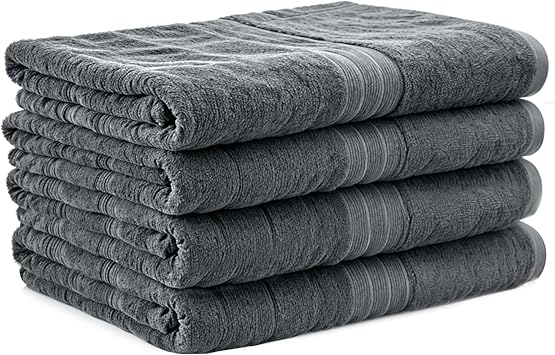 Urban Delights Luxury Hand Towels Grey, 100% Pure Cotton, Highly ...