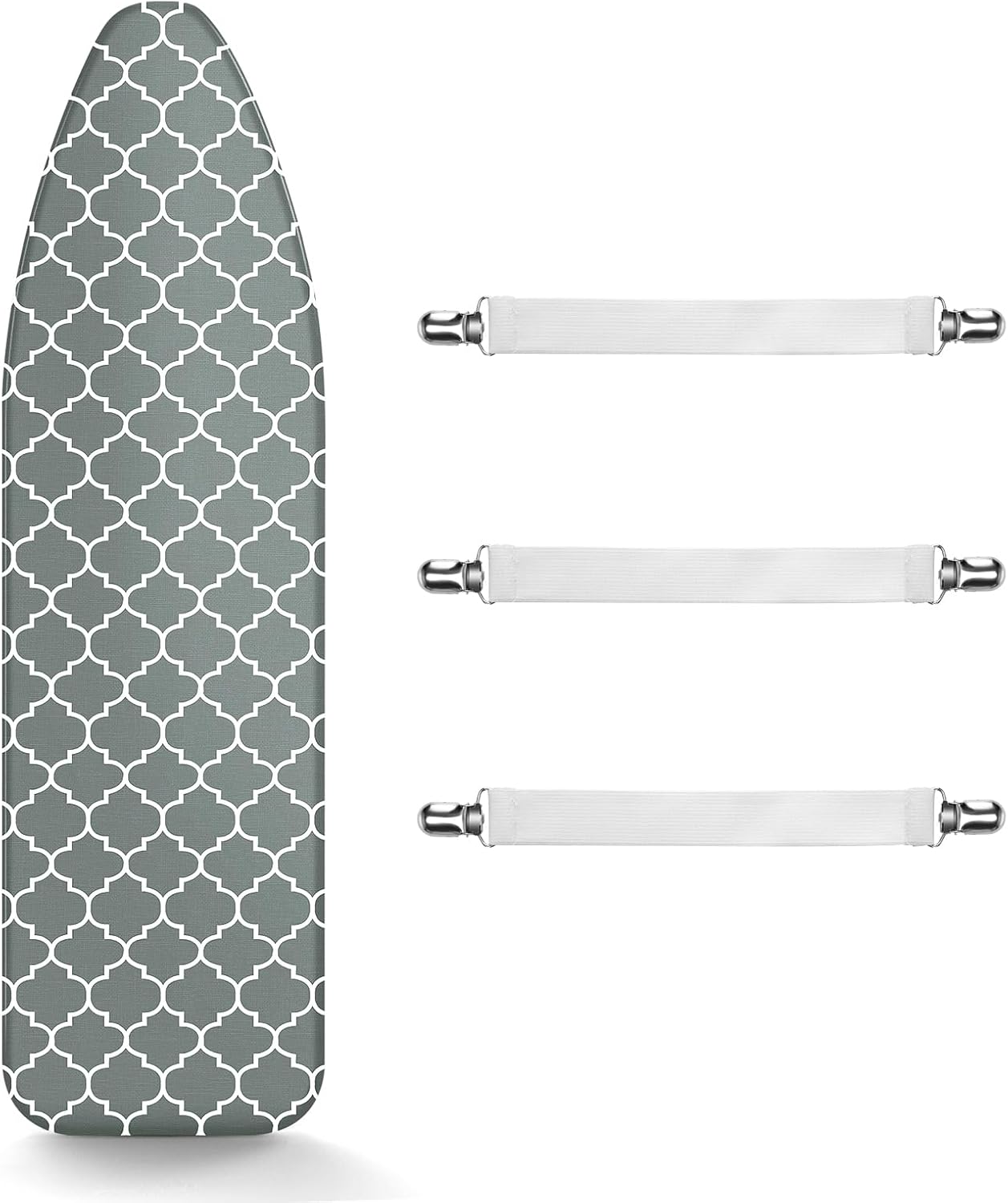Amazon.com: ROMYSE Ironing Board Cover and Pad, Extra Thick Padding ...