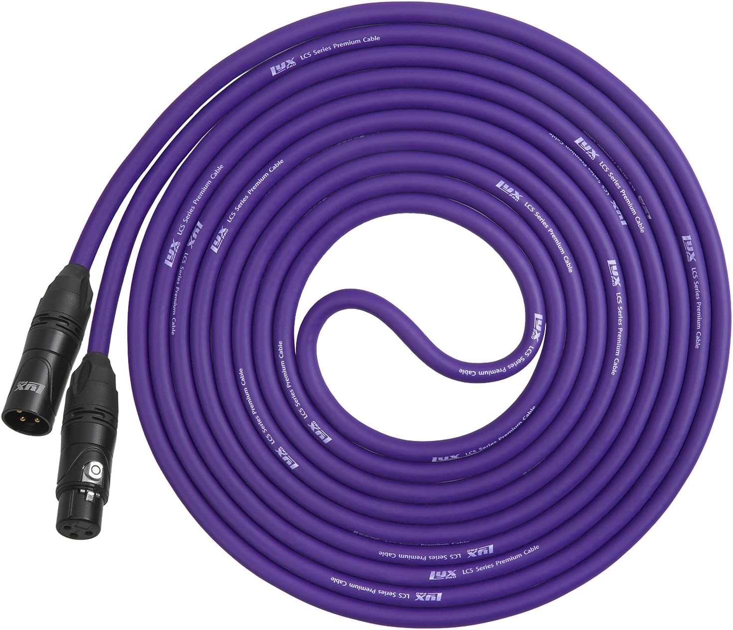 Amazon.com: LyxPro 10 Feet XLR Microphone Cable Balanced Male to Female ...