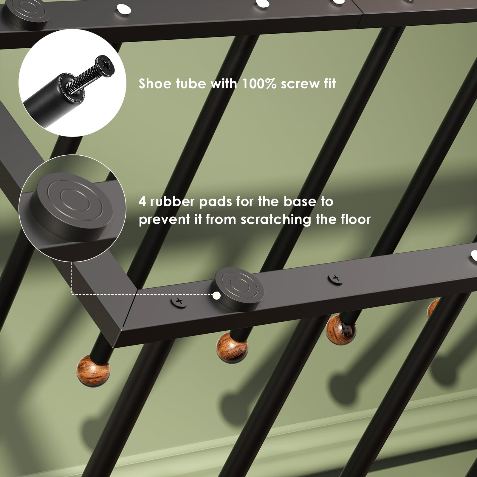 LiebeRen Boot Rack,Boot Rack Organizer Tall Boots,Boot Organizer,Free ...