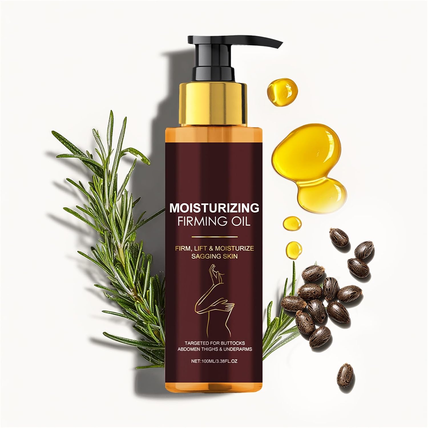 Amazon.com : Roseblem Body Firming Oil - Luxury Body Oil for Skin ...