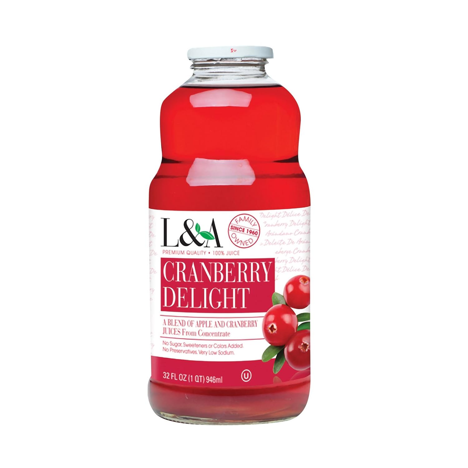 Amazon.com : L & A Juice Juice Cranbry Delite : Fruit Juices : Grocery ...