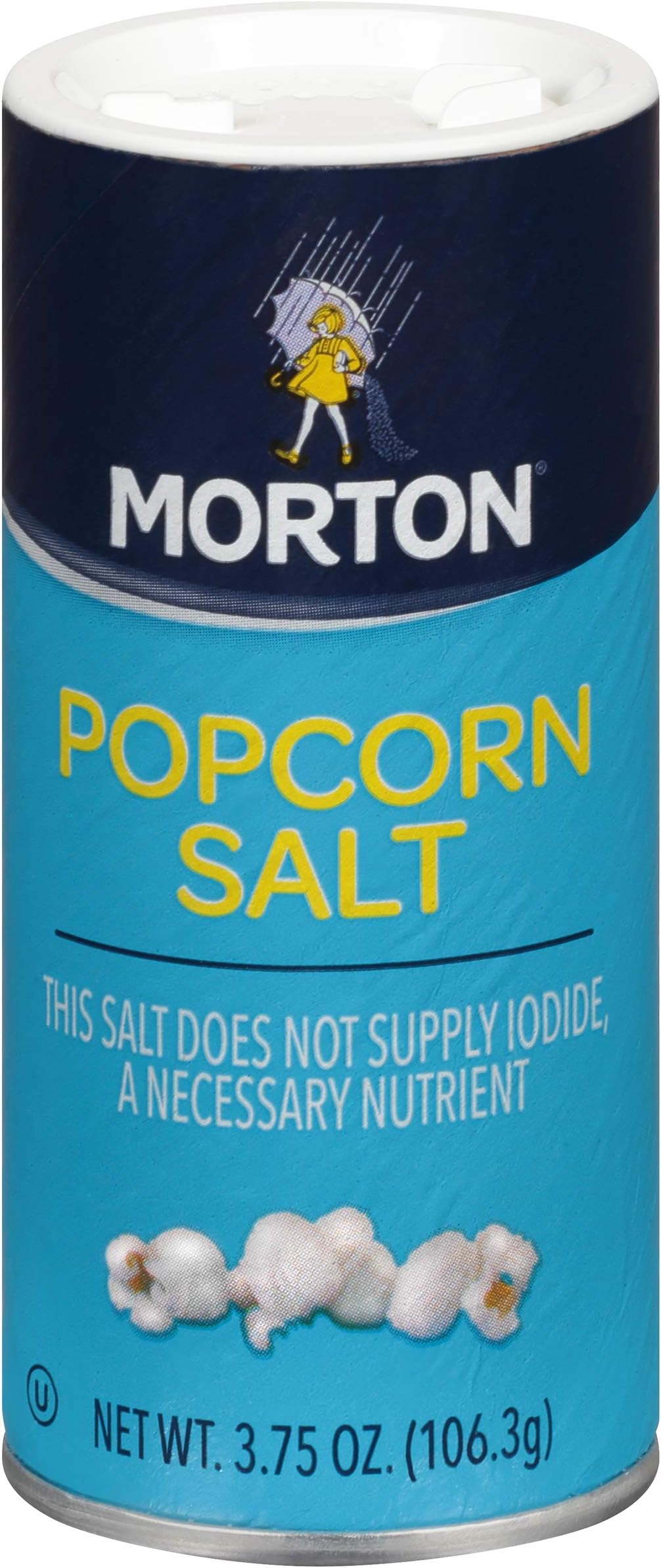 Amazon.com : Morton Popcorn Salt, 3.75 Ounce Shaker (Pack of 12 ...