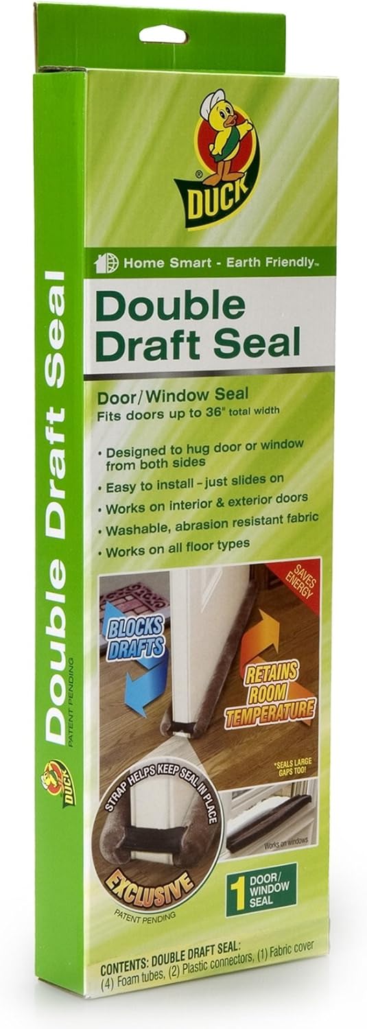 Duck Brand 281635 Double Draft Complete Door Seal Set : Amazon.co.uk ...