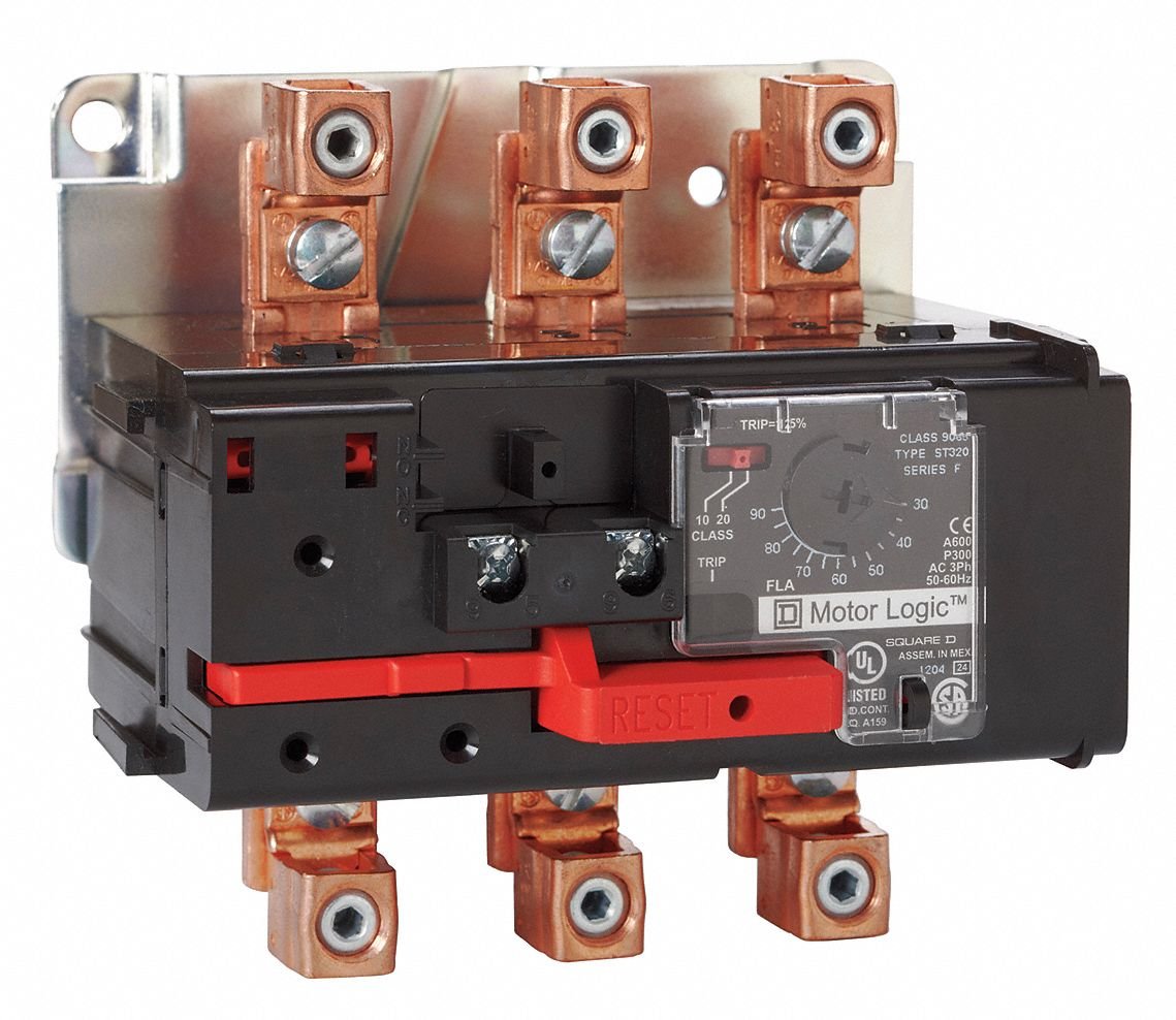 Square D NEMA Style Overload Relay, NEMA Size: 4, Electronic Sensing ...
