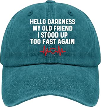 Generic Hello Darkness My Old Friends I Stood Up Too Fast Again Golf ...