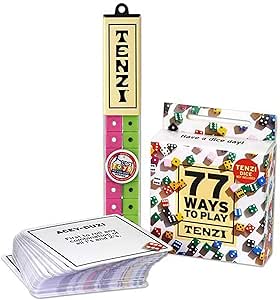 Amazon.com: TENZI Dice Party Game Bundle with 77 Ways to Play A Fun ...