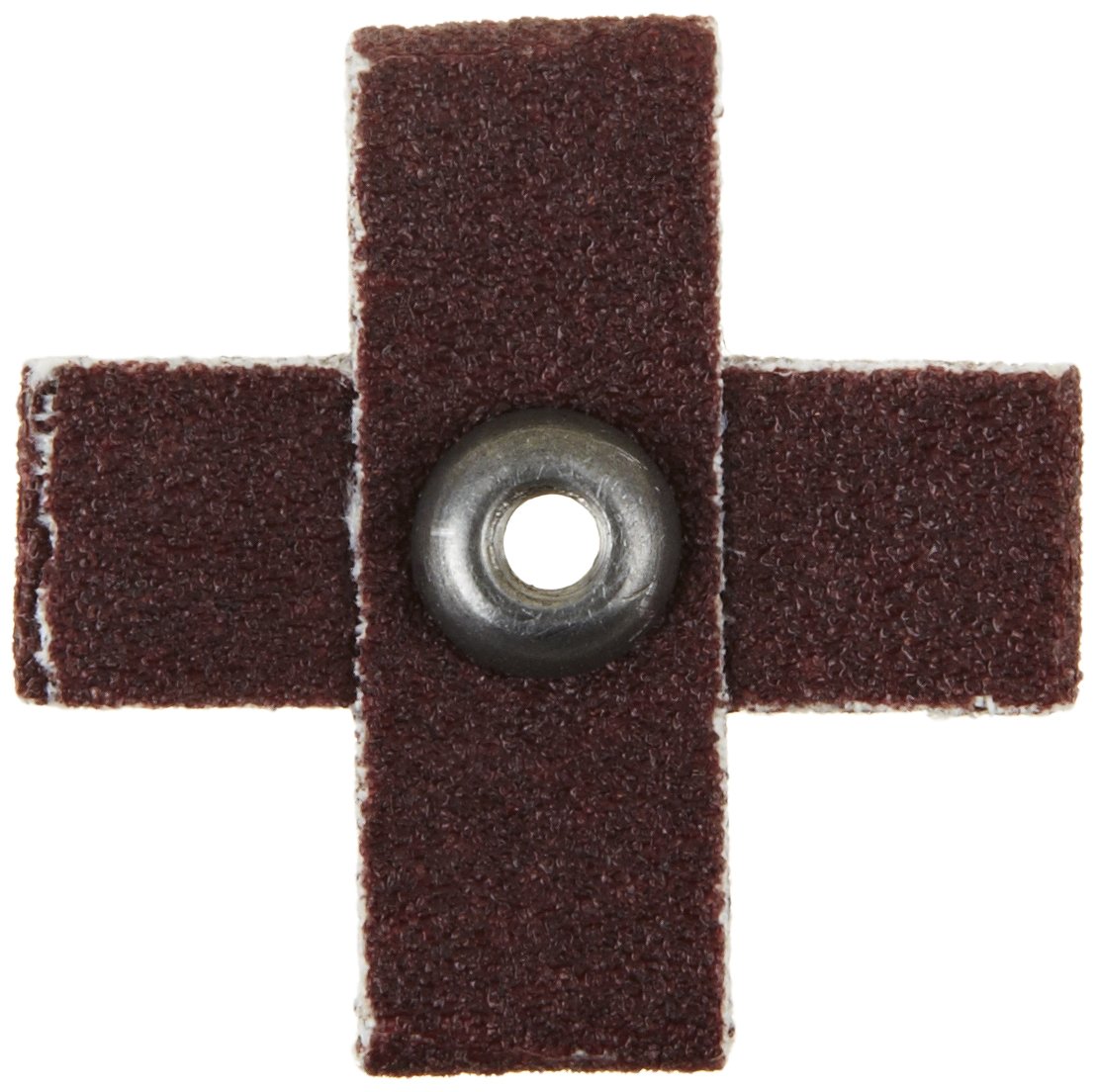 Merit Abrasive Cross Pad, 8 Ply, Aluminum Oxide, 1-1/2" Length x 1-1/2 ...