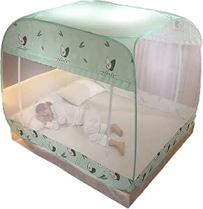 Amazon.com: Folding Mosquito Net Tent,pop Up Bottomless Mesh Punta ...