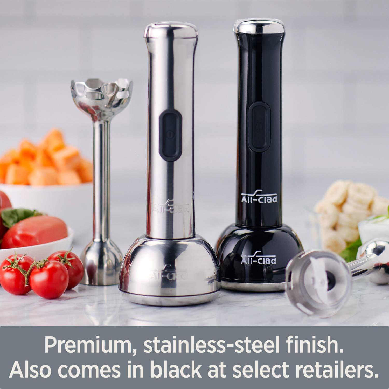 All-Clad Cordless Rechargeable Stainless Steel Immersion Multi ...
