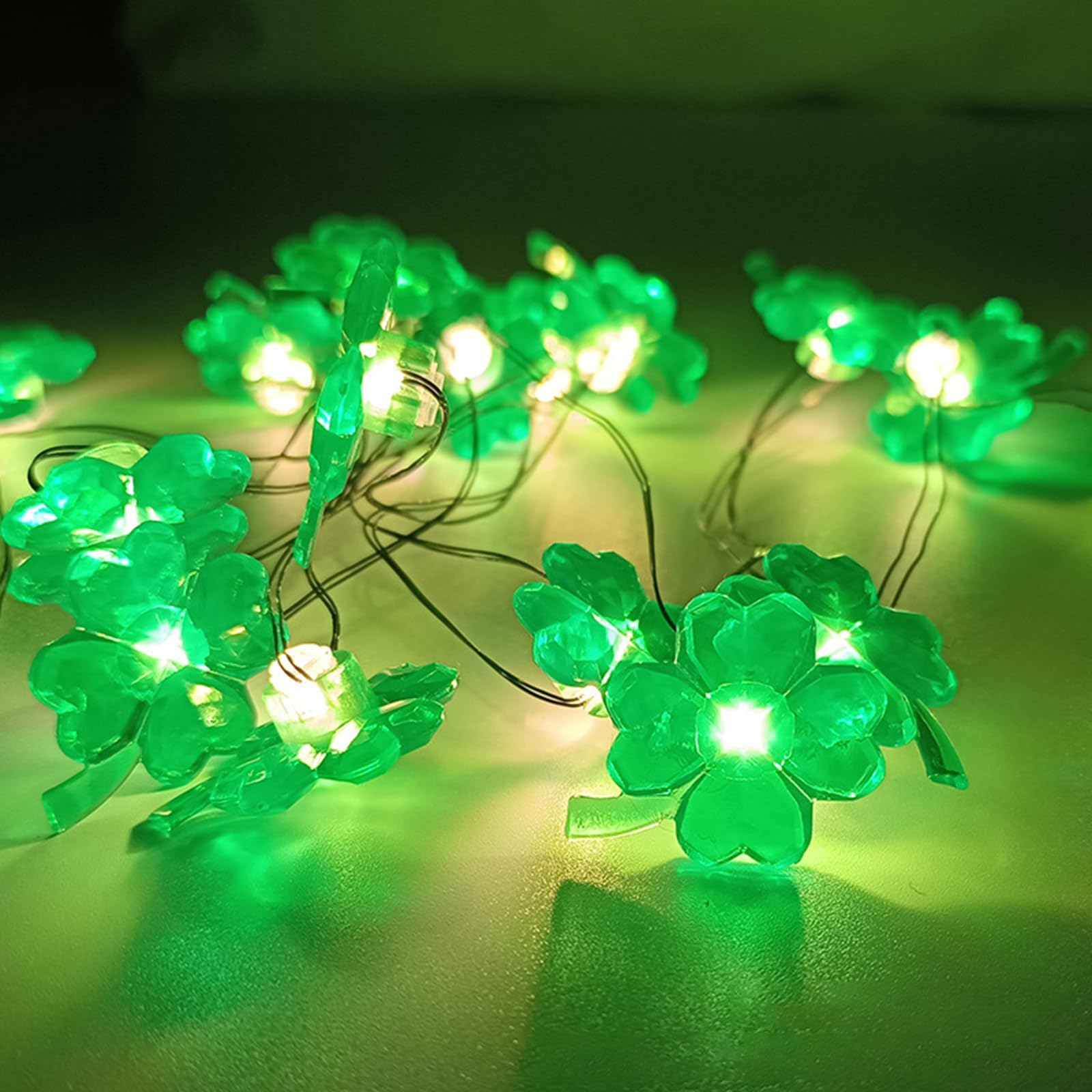 Amazon.com: oopswow St Patricks Day Decorations String Lights,13ft ...