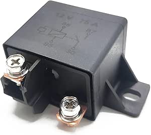 Amazon.com: GROBARPART Automotive Relays 1 Packs 12 V 75 A 0332002168 ...