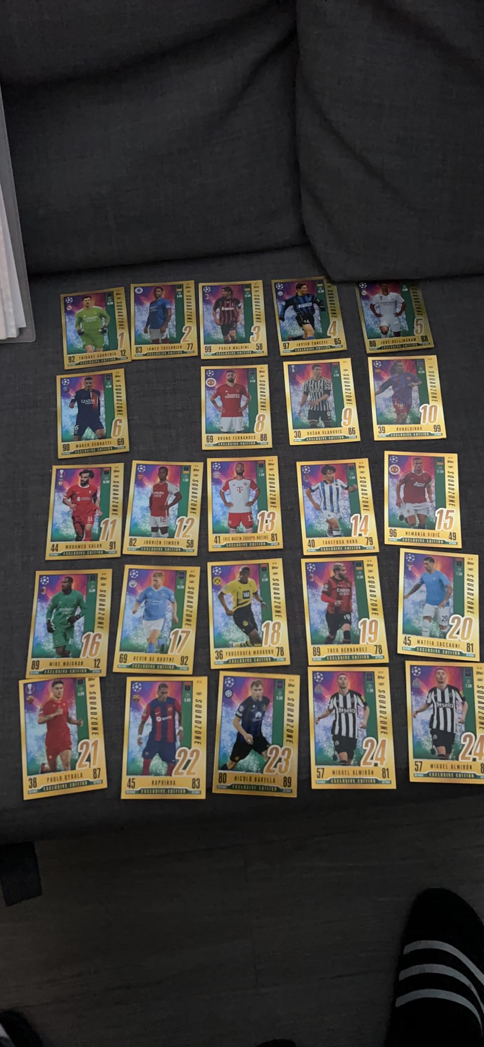 Topps Match Attax 23/24 - Advent Calendar - 120 Match Attax cards ...