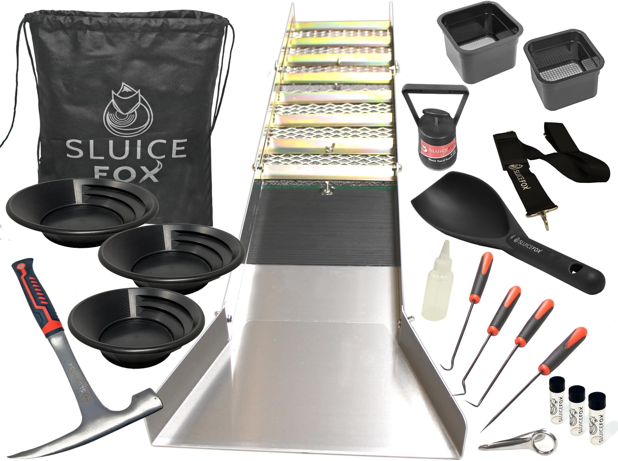 Amazon.com : 12 pc Prospecting-Mining-Panning Kit- 2- Classifiers 3 ...