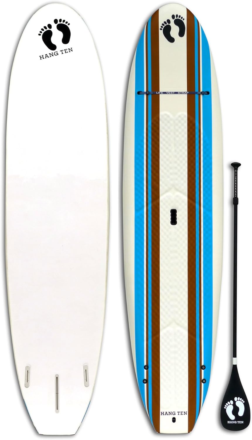 Amazon Hang Ten Soft Top SUP White 10 Feet 6 Inch Standup amazon-hang-ten-soft-top-sup-white-10-feet-6-inch-standup