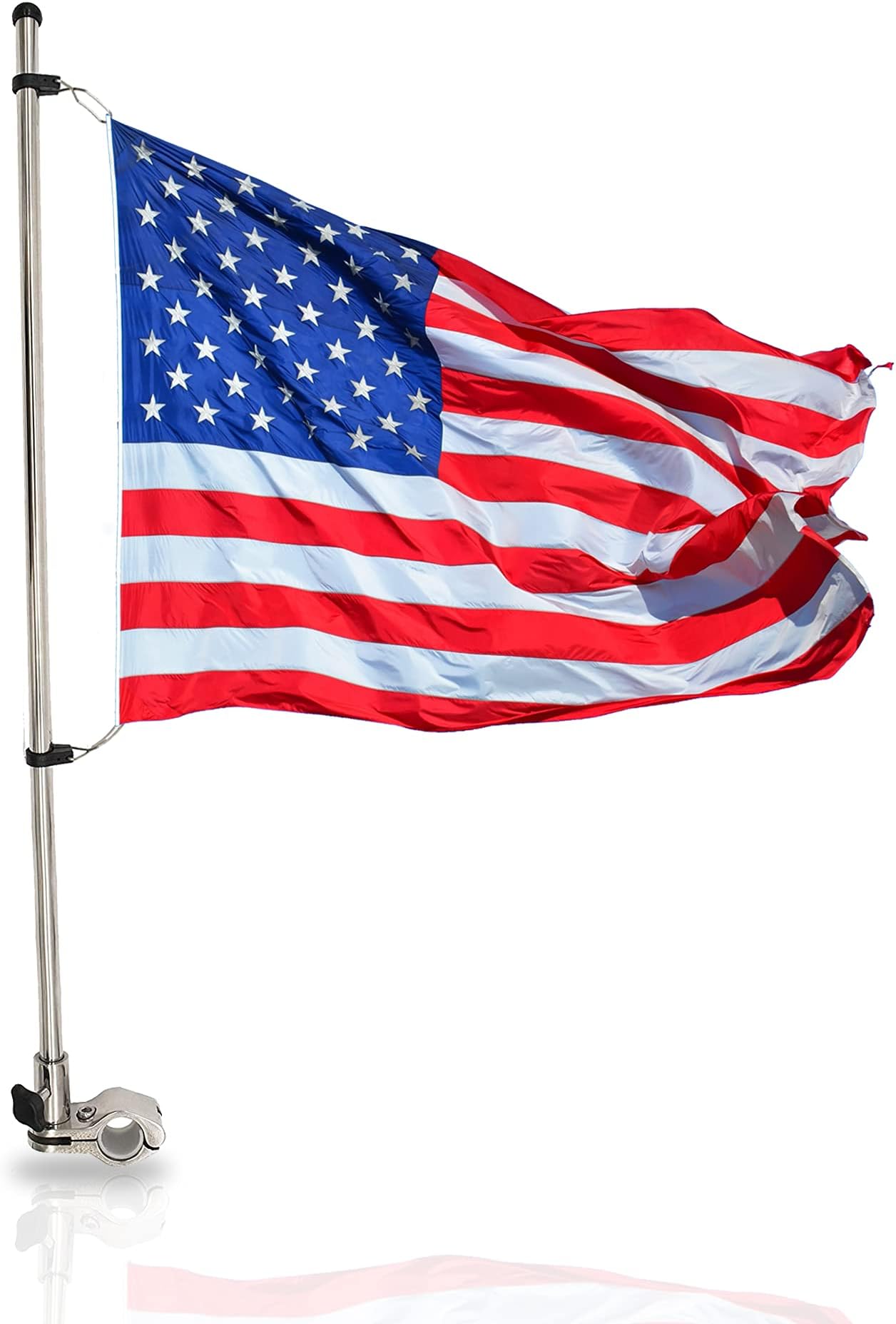 Amazon.com : KEMIMOTO American Boat Flag and Kayak Safety Flag : Sports ...