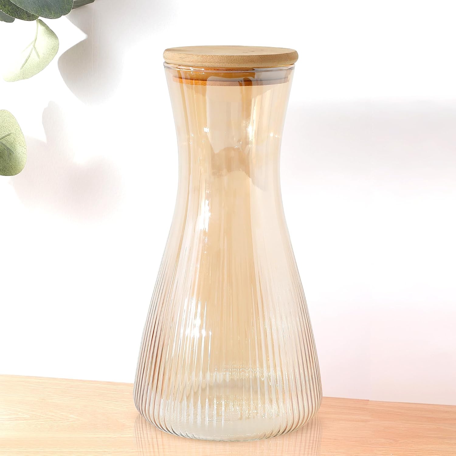 UMAI Borosilicate Glass Water Jug with Airtight Lid | Glass Jar for ...