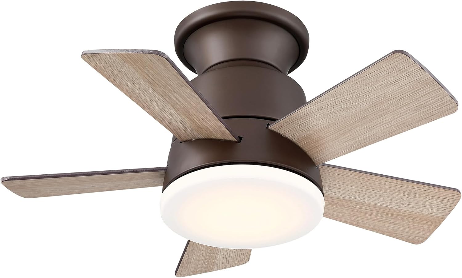 Amazon.com: Parrot Uncle Ceiling Fans with Lights and Remote Flush ...