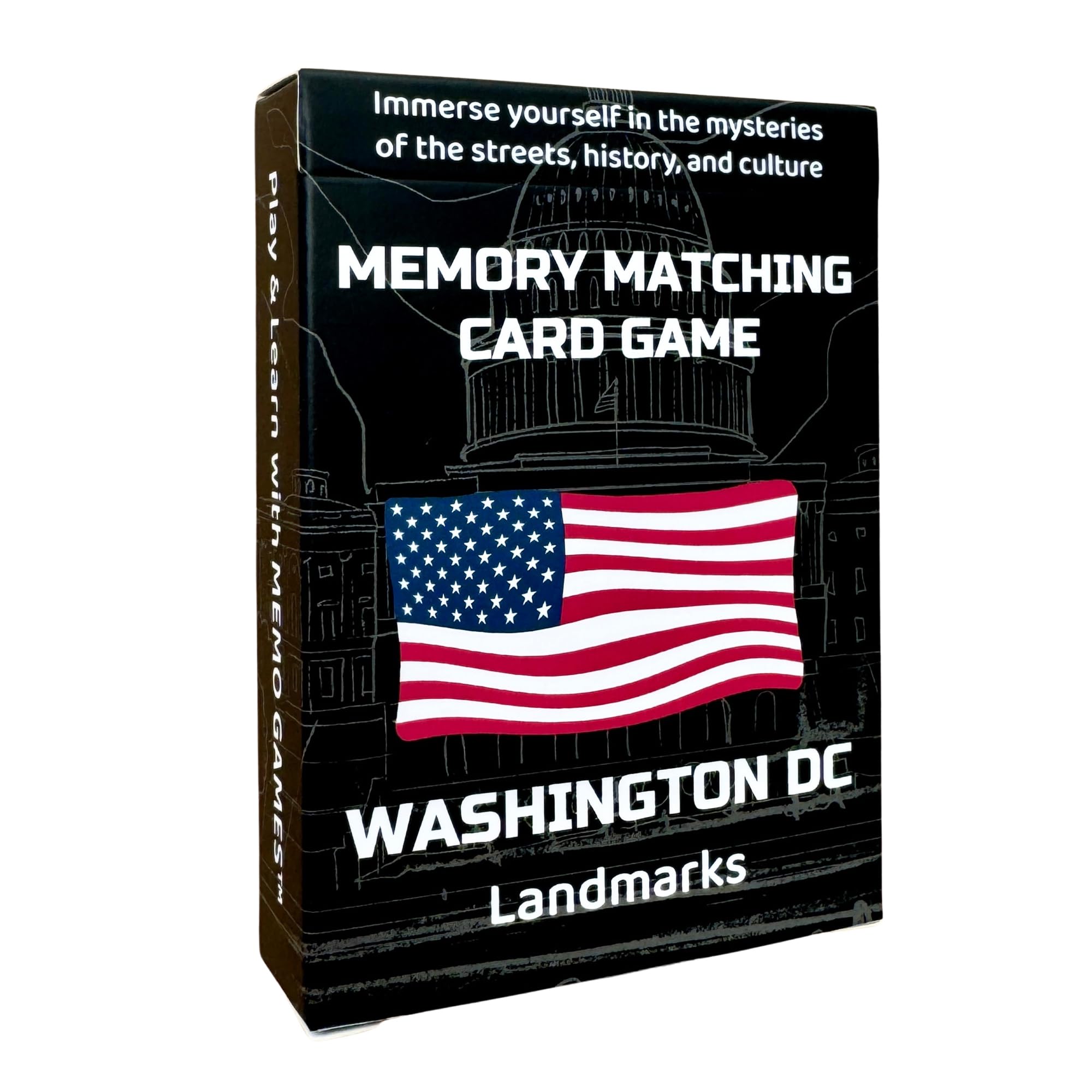 Amazon.com: MEMO GAMES Memory Matching Card Game - Washington, D.C ...