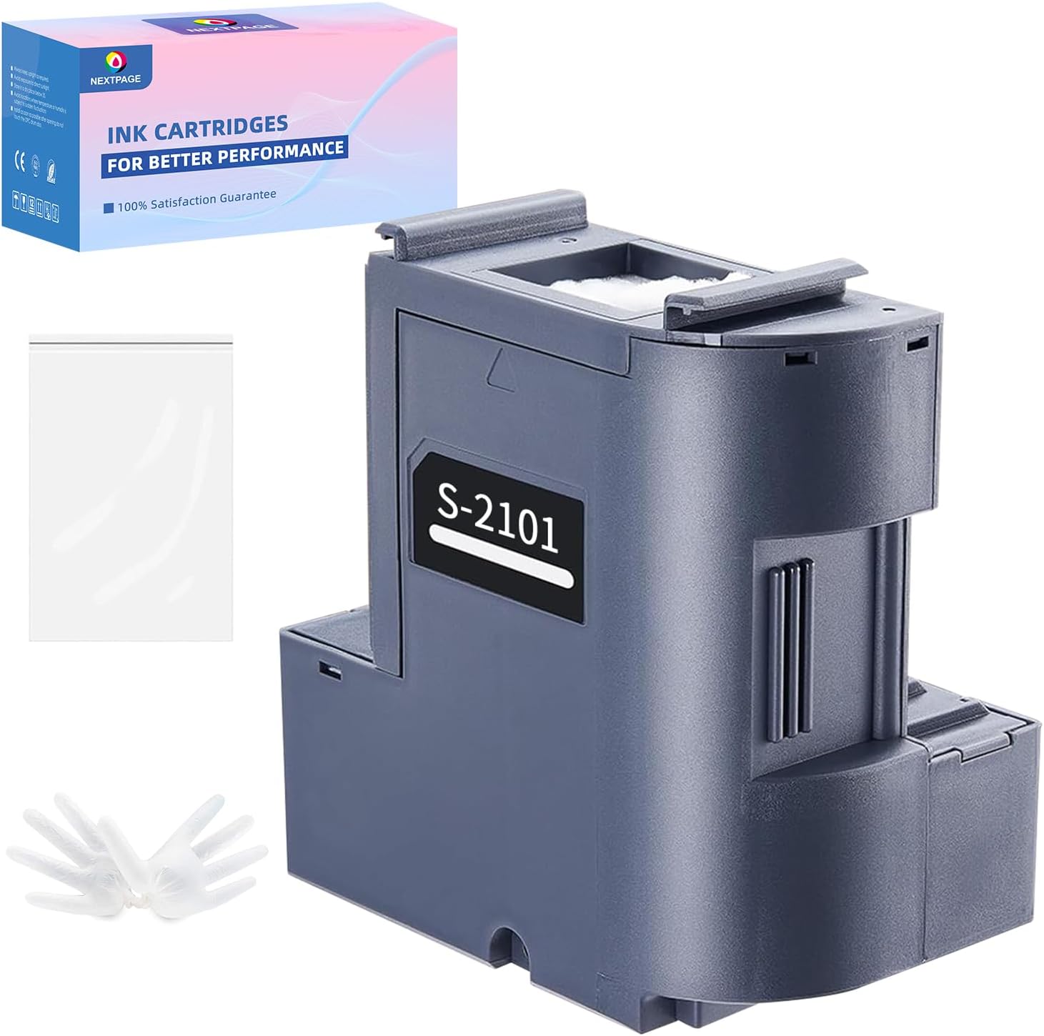 Amazon.com: Poschink C13S210125 Maintenance Box Waste Ink Tank ...