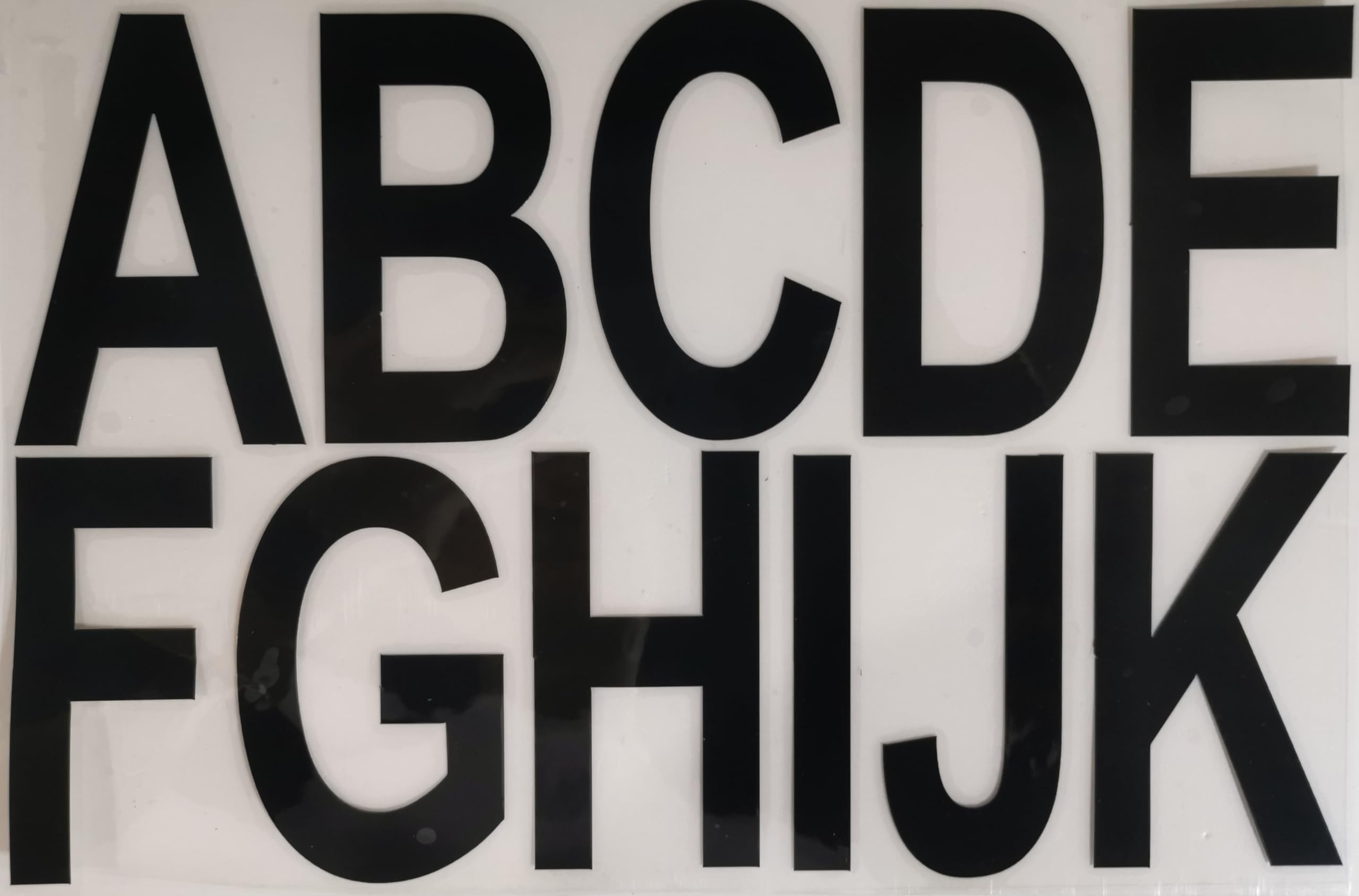 Snapklik.com : Letters Stickers For Outside, 4 Sets 26 Alphabet