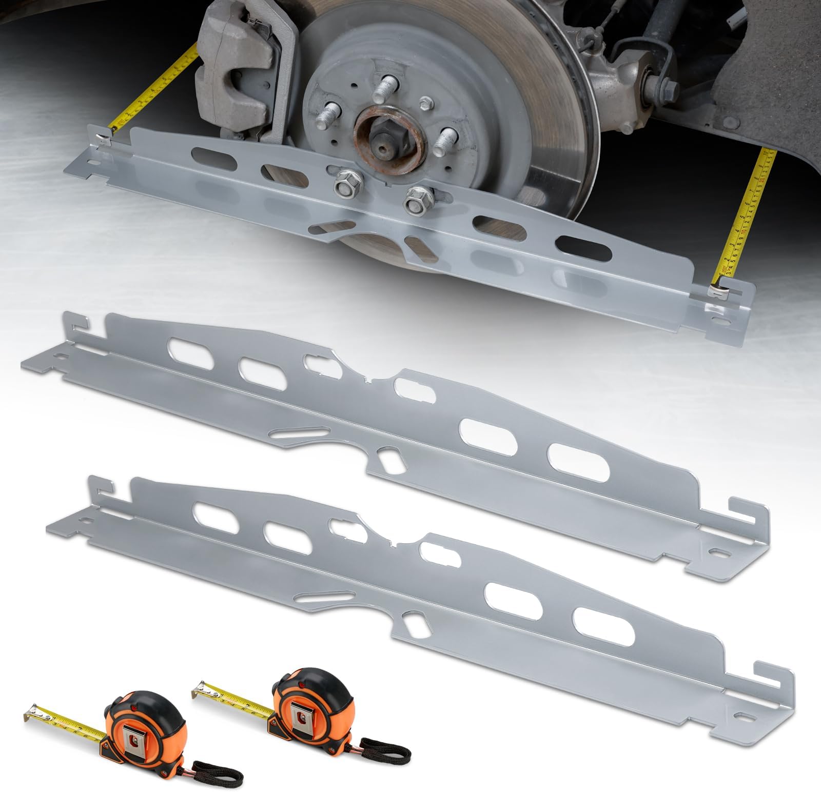 Amazon.com: SKYJDM 2-Pack Wheel Alignment Plates Tool Kit with ...