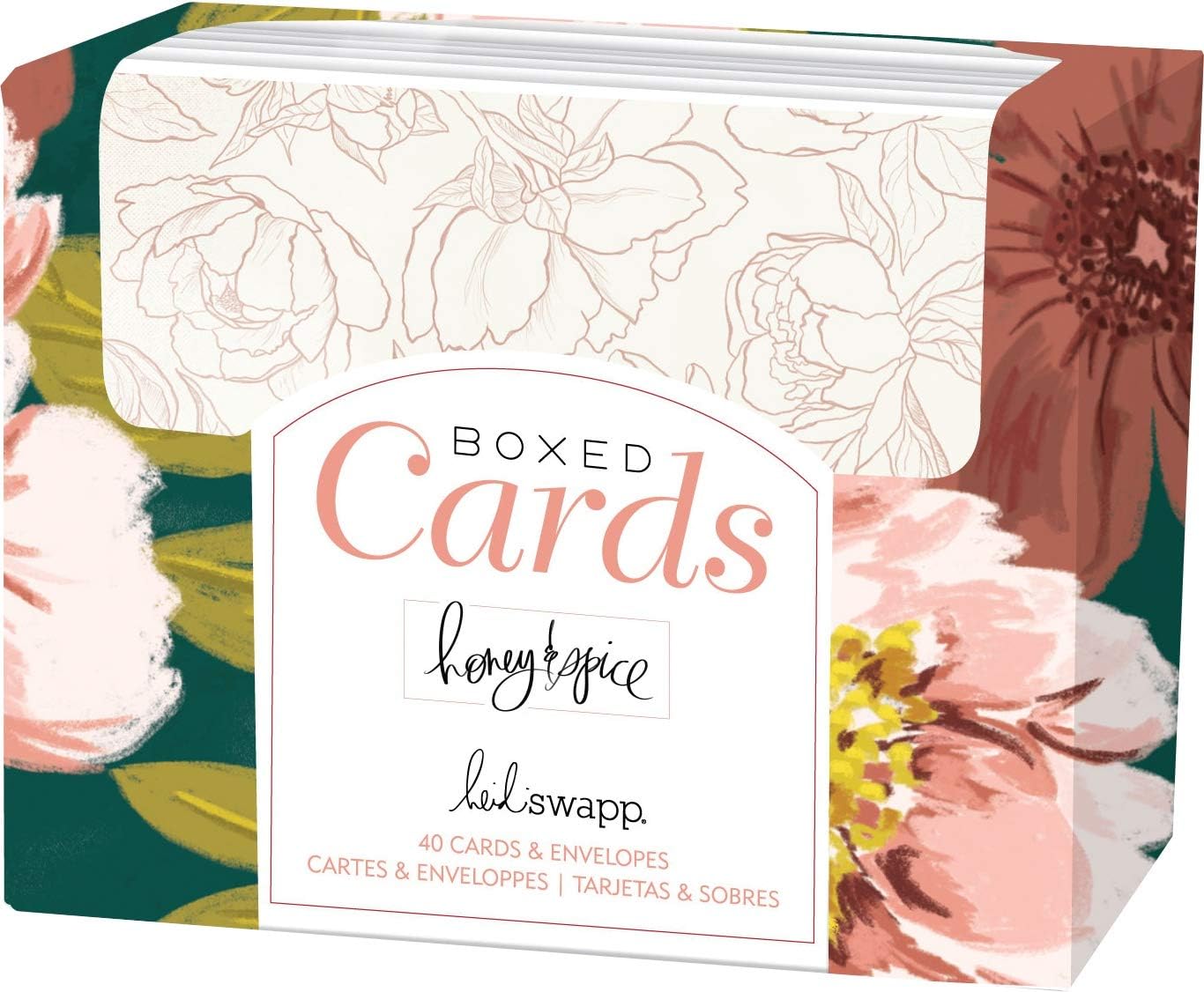 Amazon.com: Heidi Swapp Cards, Honey Spice : Office Products