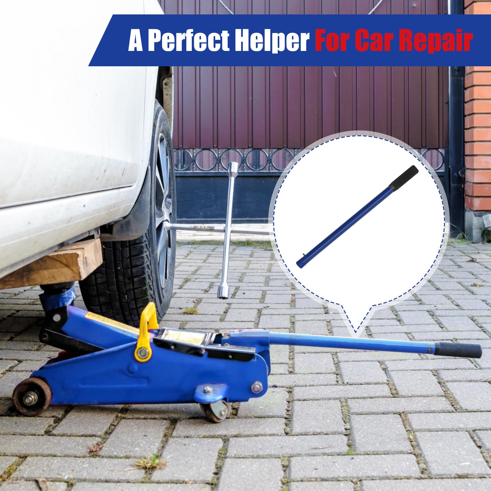 Snapklik.com : Windspeed 2 Pack Horizontal Hydraulic Jack Handle