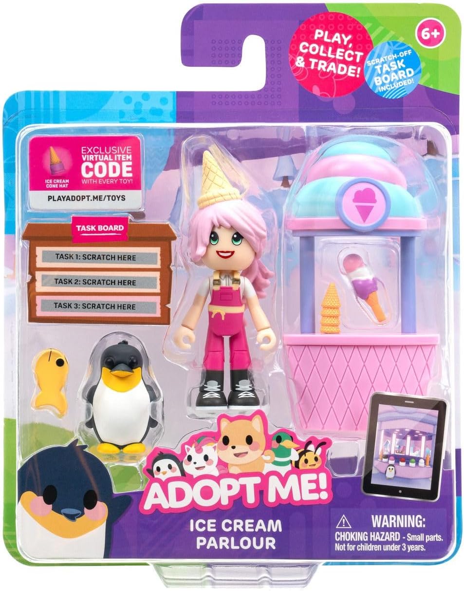 Adopt Me!: Elsa and King Penguin Friends Pack, Series 1 - Ice Cream ...